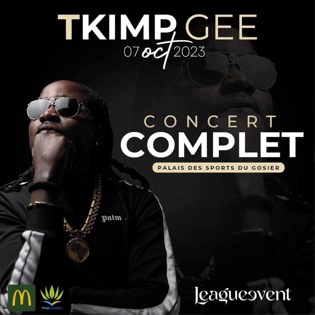 T KIMP GEE EN CONCERT LIVE - Palais des sports du Gosier - Guadeloupe ...