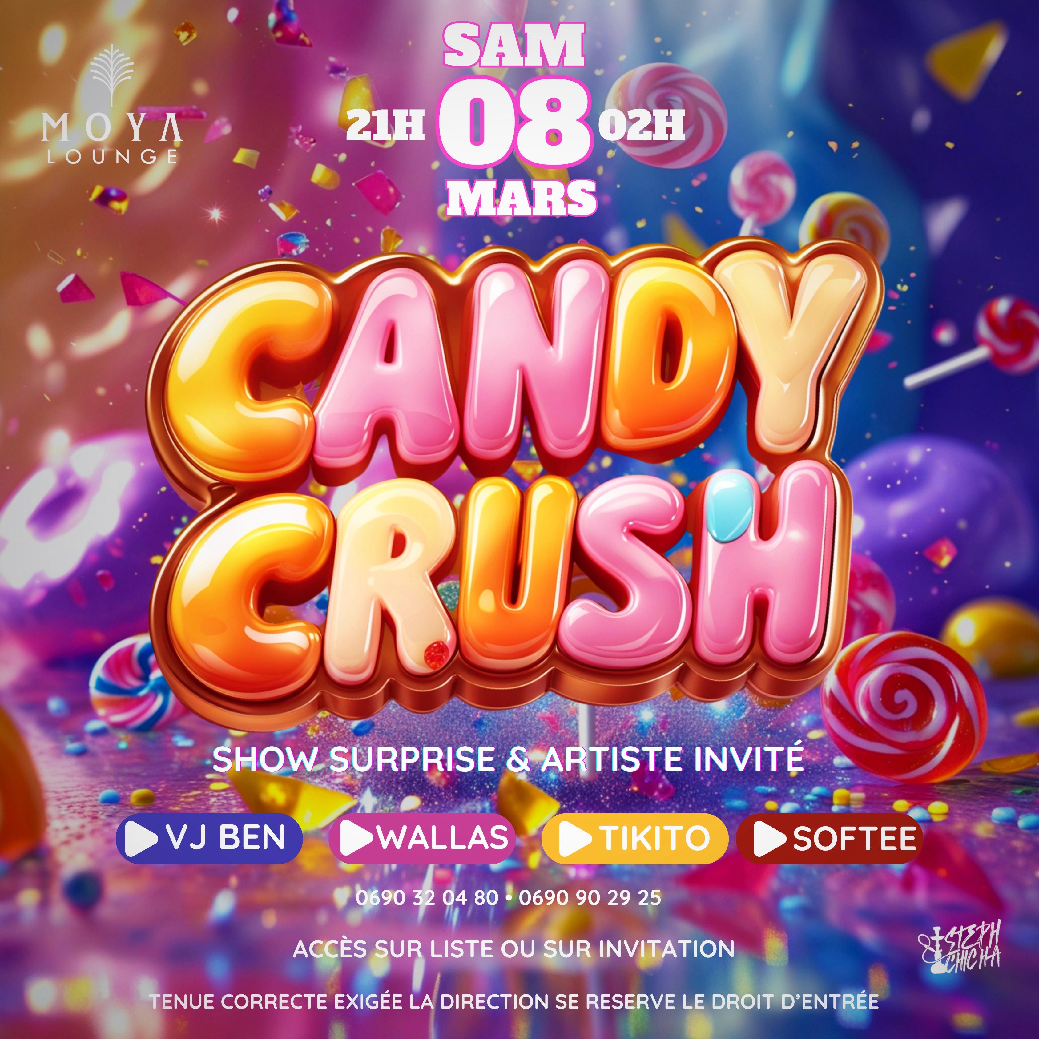 🍭 CANDY CRUSH 🍭 - Moya lounge - Guadeloupe | Kiwol