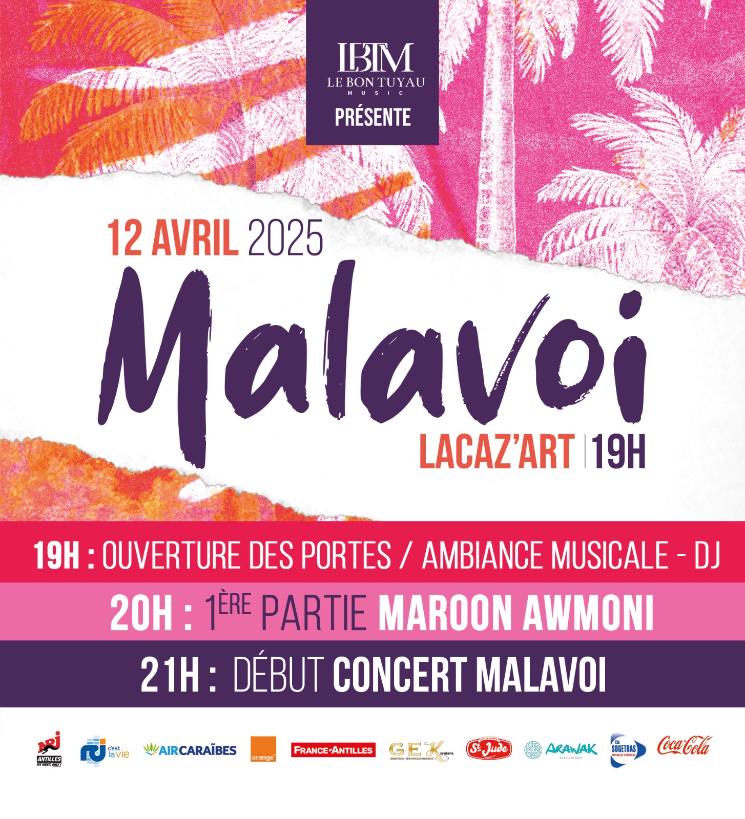 MALAVOI - CONCERT LIVE - Lacaz'Art - Guadeloupe | Kiwol