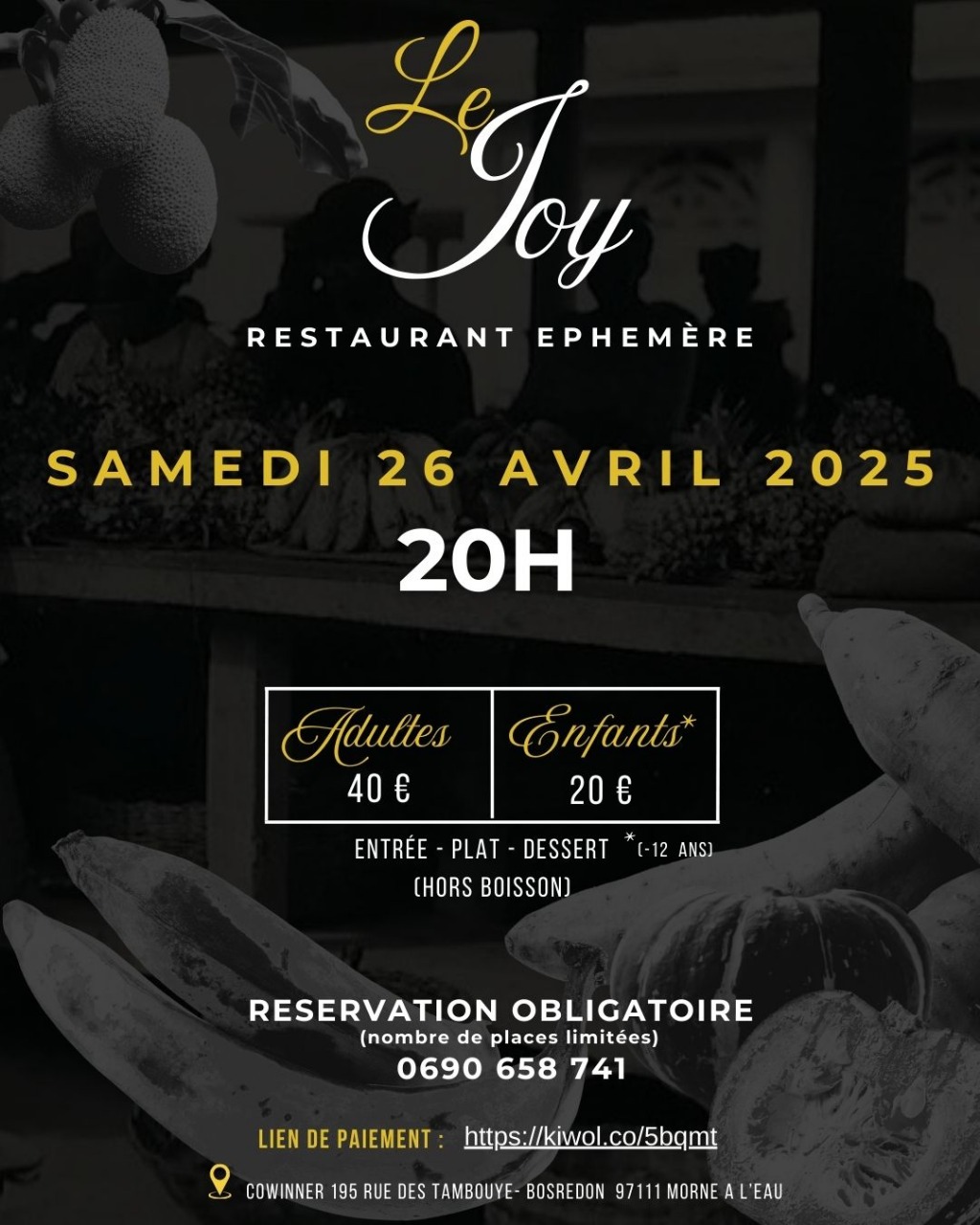 LE JOY - COWINNER - Guadeloupe | Kiwol