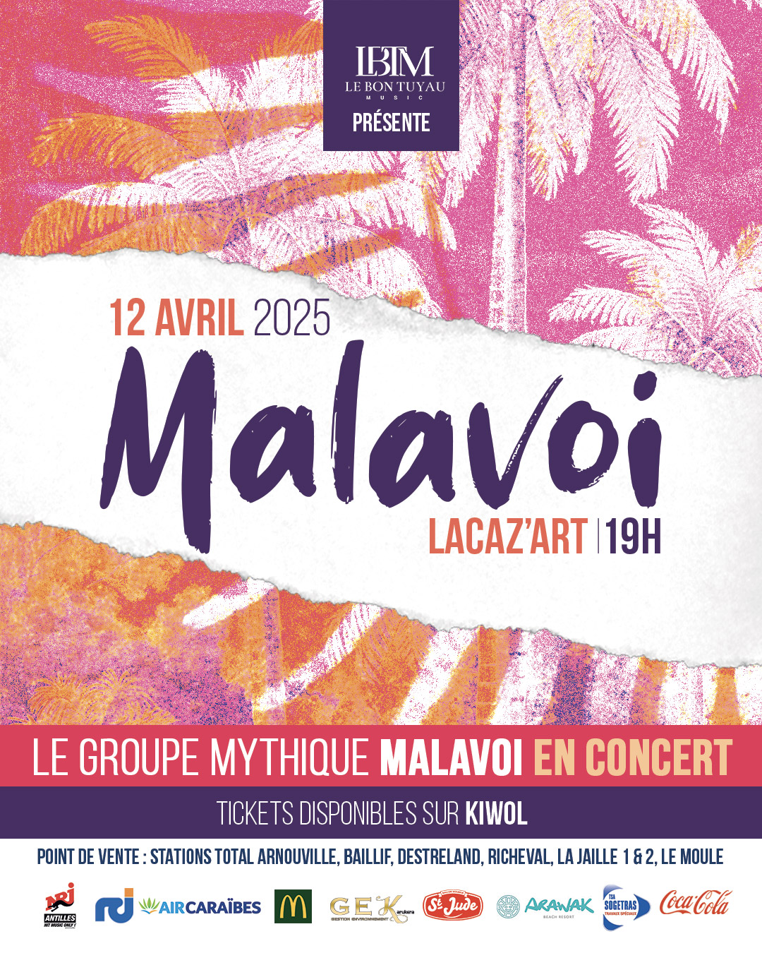 MALAVOI - CONCERT LIVE - Lacaz'Art - Guadeloupe | Kiwol