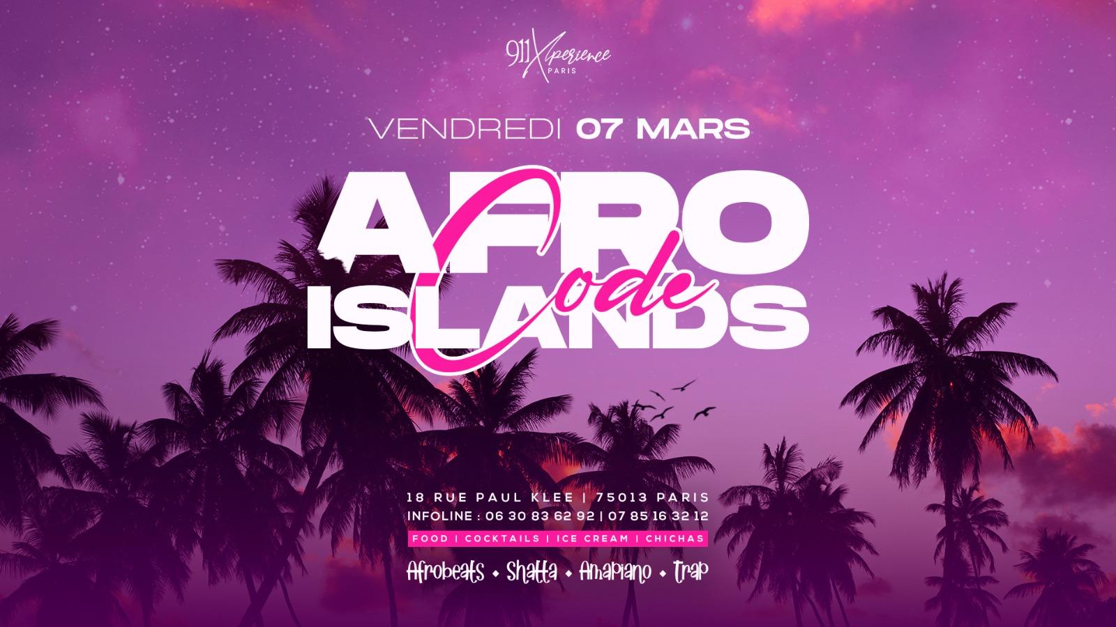 Afro Code Islands ! - 911 Paris - France | Kiwol